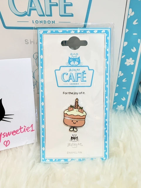 JELLYCAT MELBIE PEACH Cake Pin Badge, China Exclusive, Brand New & 100% ...