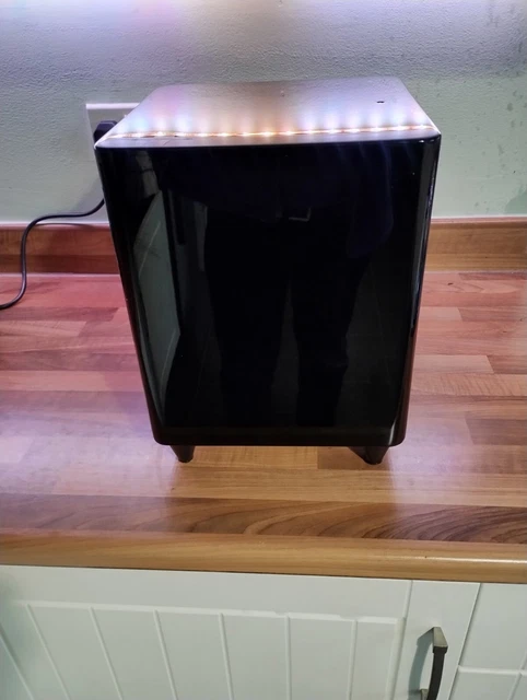 REVEL CONCERTA B8 -Compact powered subwoofer (High-Gloss Black) £150.00 ...