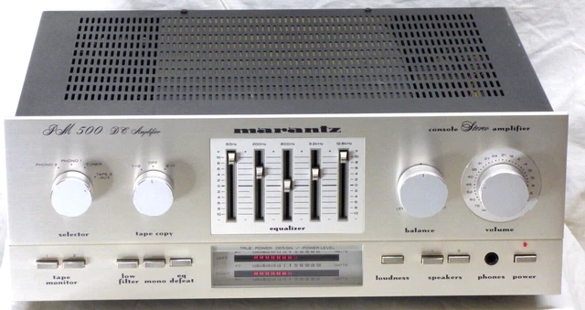 AMPLI MARANTZ PM 500 DC Vintage 2 X 50 Watts (Scott Akai Sanyo Pioneer ...