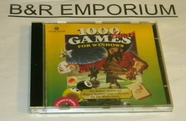 1000 MEILLEURS JEUX pour Windows (1991 Cosmi Corporation/Swift Jewel ...