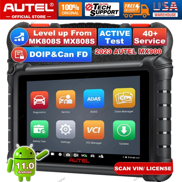 AUTEL MAXICHECK MX900 Full Bidirectional Scanner Tool, Upgrade of ...