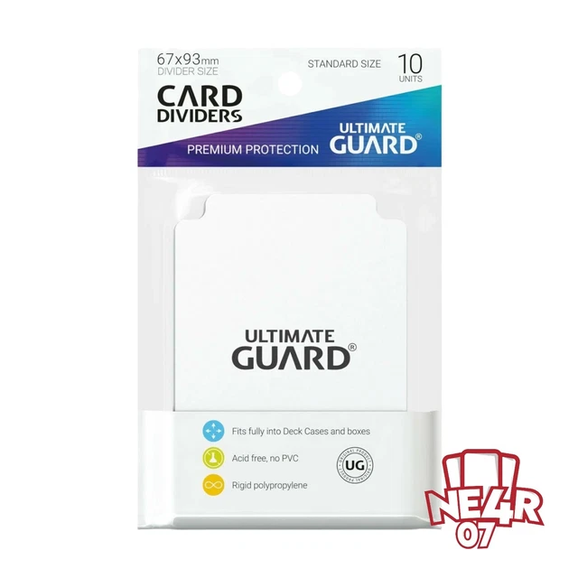 ULTIMATE GUARD SÉPARATEURS Division Pour Cartes Pokemon Yugioh Magic ...