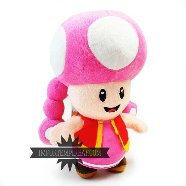 SUPER MARIO BROS. TOADETTE PLUSH plush toad mushroom kart mushroom ...
