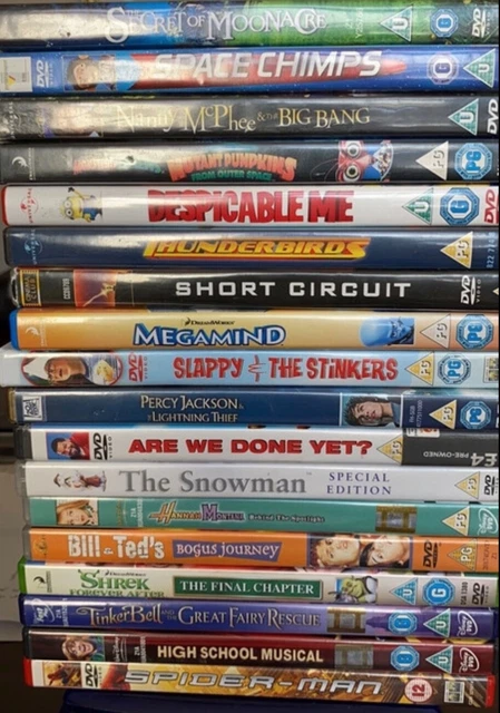 18 X CHILDREN'S DVD Bundle Family Kids Job Lot Disney DreamWorks Marvel Pixar $21.94 - PicClick CA