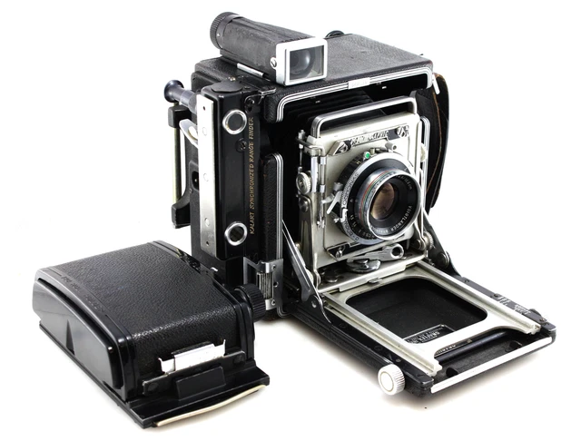 GRAFLEX SPEED GRAPHIC 6x9 Camera with Rare Voigtlander 105mm F4.5 Apo Lanthar £1,499.00 ...