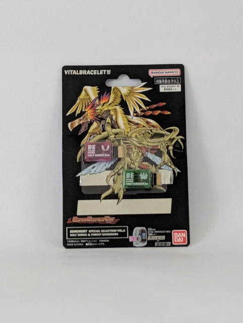 BANDAI DIGIMON VITAL Bracelet BE Memory Dim Card Special Selection Set ...