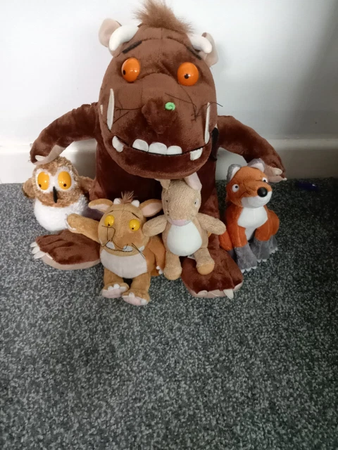 GRUFFALO X 6COLLECTION Of Mouse, Fox Owl, Large Gruffalo, Small ...