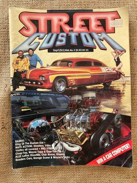MAGAZINE AUSTRALIAN VINTAGE - SEPT/OCT 1984 STREET CUSTOM NO 3 Racing ...