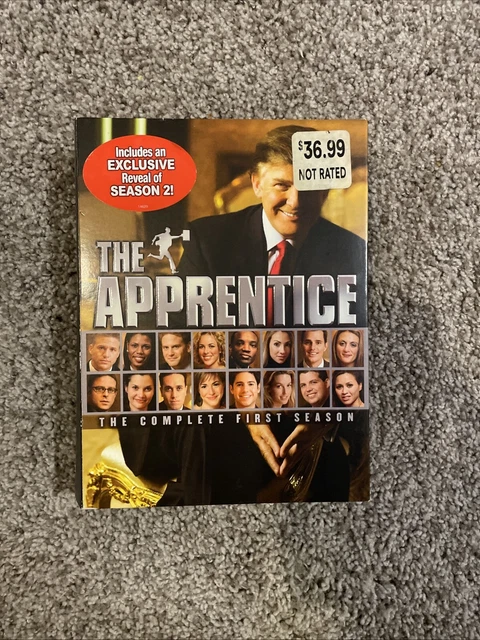 THE APPRENTICE DONALD Trump Complete First Season 1 (DVD,5-Disc Set ...