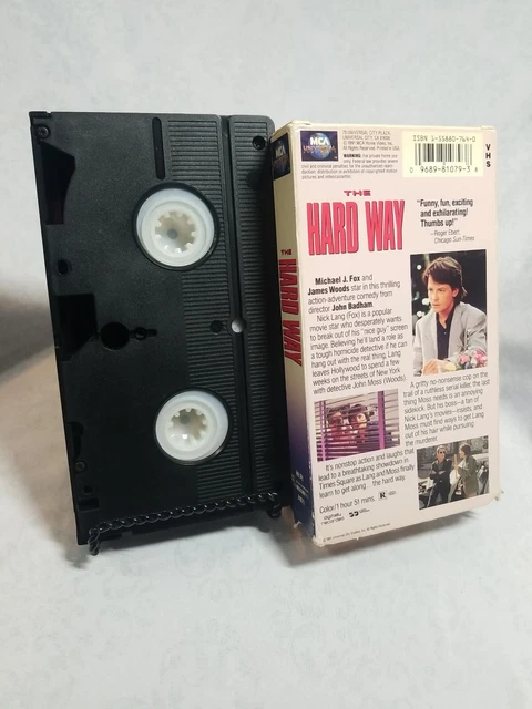 THE HARD WAY VHS Michael J. Fox James Woods £2.15 - PicClick UK