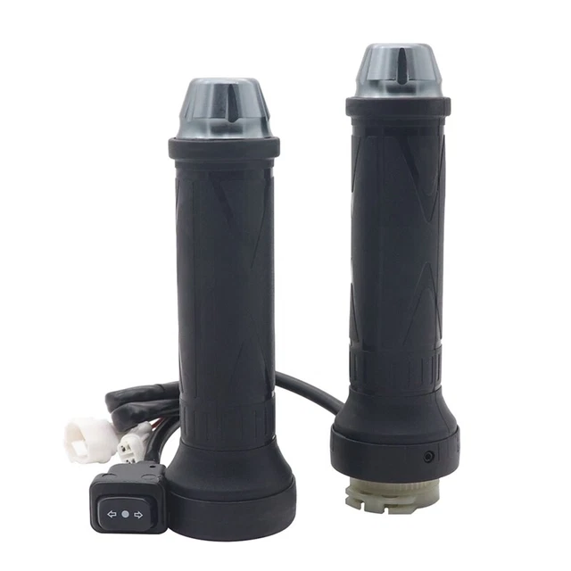 MANUBRIO MOTO NERO 7/8-22 mm, elettrico, maniglie riscaldate, maniglia ...