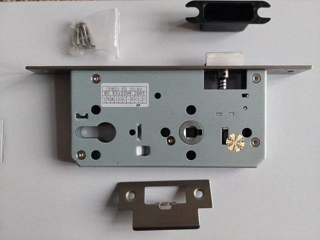 ZOO HARDWARE ZDL0055SS DIN EURO DEADLOCK - BACKSET 55MM - Vier ...