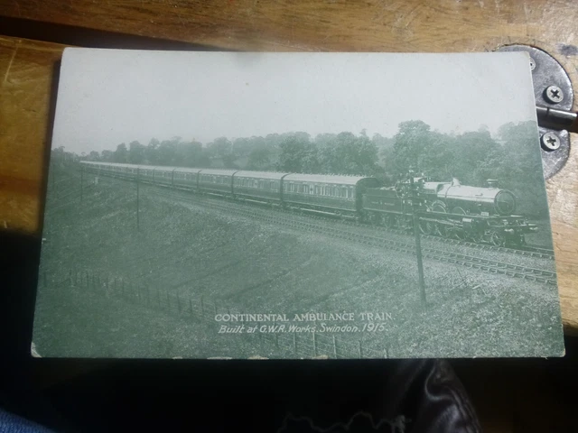WORLD WAR ONE GWR Continental Ambulance Train Built Swindon 1915 ...