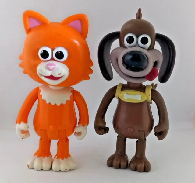 CBBC CBEEBIES TIMMY Time Mittens Cat & Ruffy Dog Aardman Animation ...