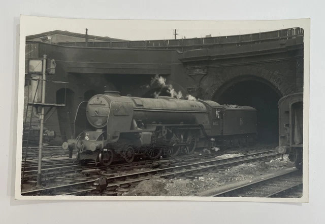 LNER RAILWAY LOCOMOTIVE Photograph - 60013 Kings Cross Station - E414 £ ...