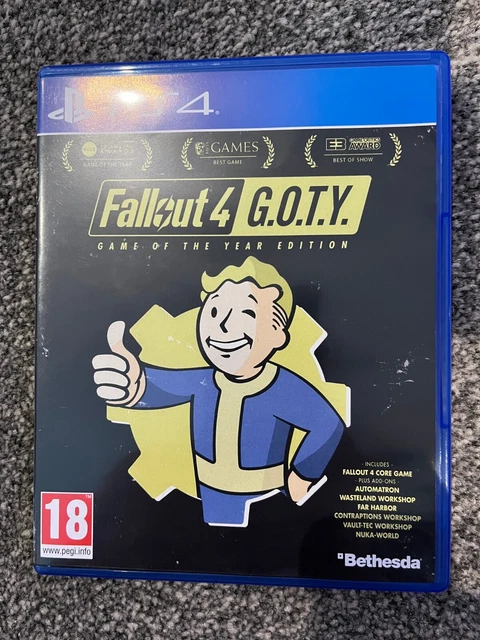 VINTAGE - FALLOUT 4 Game Of The Year GOTY - Sony PS4 Game - Incs CODES ...