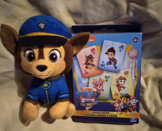 Nickelodeon Paw Patrol The Movie Jumbo Card Set Chase Marshall Skye