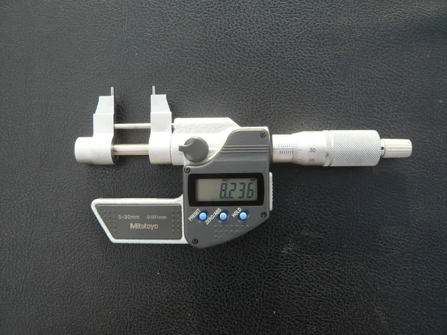 MITUTOYO 345-251-30 IMP-50MX Digimatic Micrometer Caliper 25 mm-50 mm 0 ...