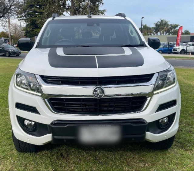 FITS HOLDEN COLORADO Bonnet Stripe Graphics Any Year Decals Stickers ...