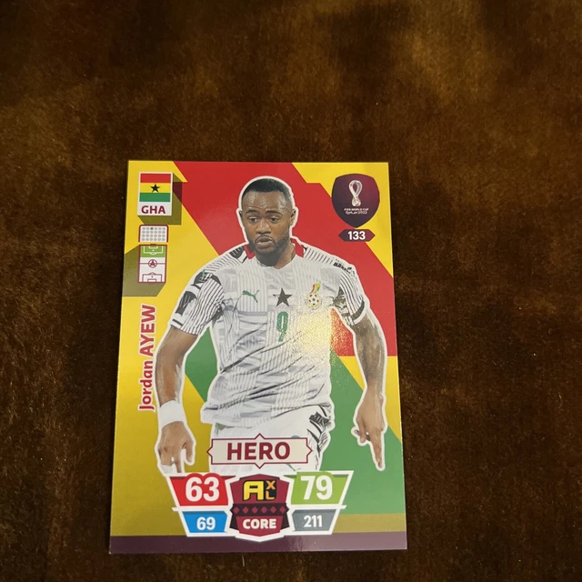FIFA WORLD CUP qatar 2022 Jordan Ayew HERO card # 133 new Condition £1. ...