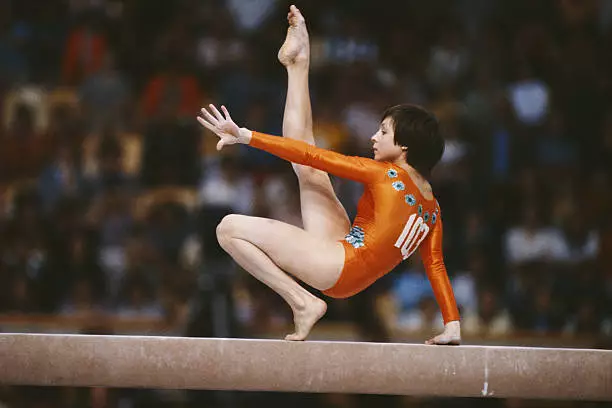 OLYMPIC GYMNASTICS MARIA Filatova Of The Soviet Union 5 Old Sports ...