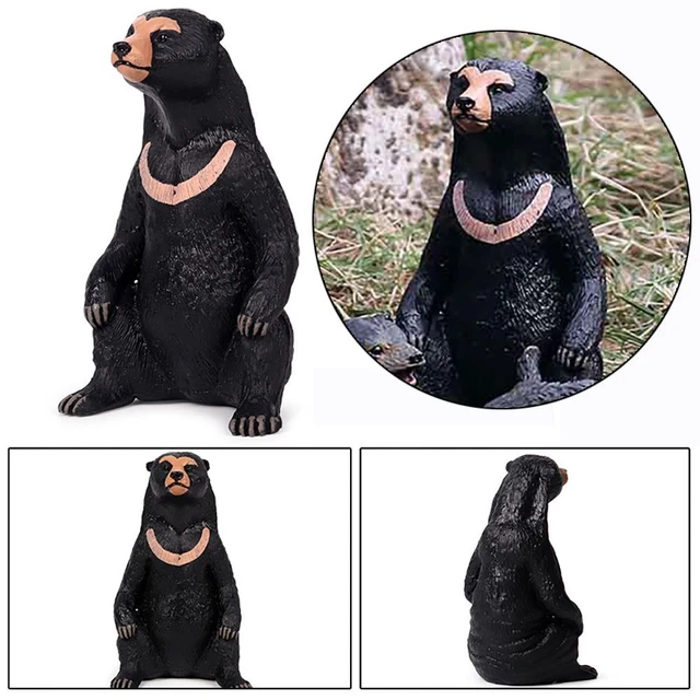 & NATURE SUN Bear Model Zoo Scenes Lifelike Bruin Simulation Wild ...
