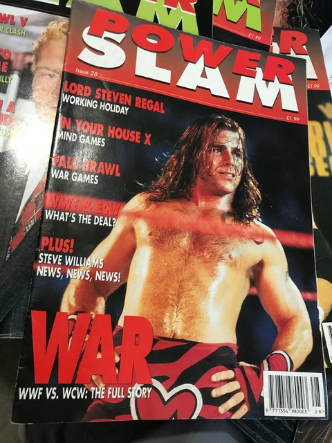 WWE POWER SLAM Magazine # 28 SHAWN MICHAELS Cover WWF Wrestling ...