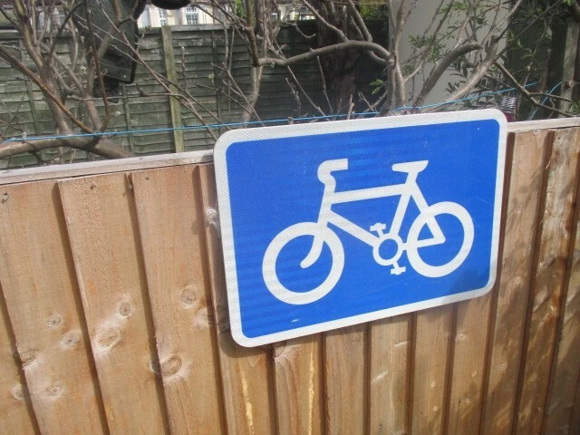 LONDON TRANSPORT SIGN i want to ride my bike tfl £24.99 - PicClick UK