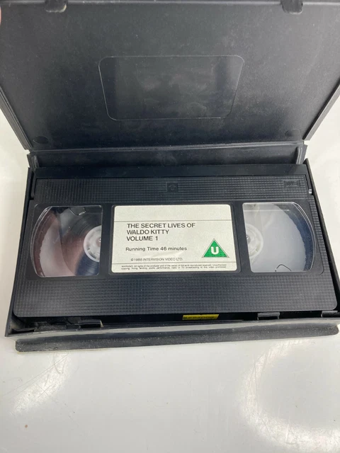 THE SECRET LIVES Of Waldo Kitty VHS Video Filmation Childrens Cartoon ...