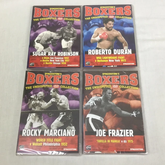 DEAGOSTINI'S BOXERS THE Undisputed DVD Collection Magazine Bundle of 4 ...
