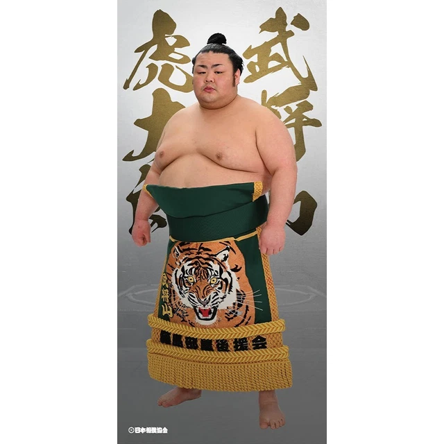 PRE-ORDER SUMO WRESTLER Rikishi BUSHOZAN Big size Poster 47x100cm, 18 ...
