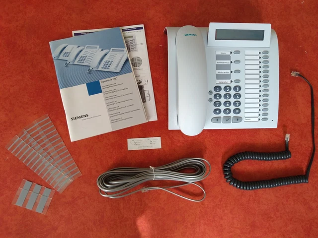 ORIGINAL SIEMENS OPTIPOINT 500 Advance Arctic (L30250-F600-A116) EUR 39 ...
