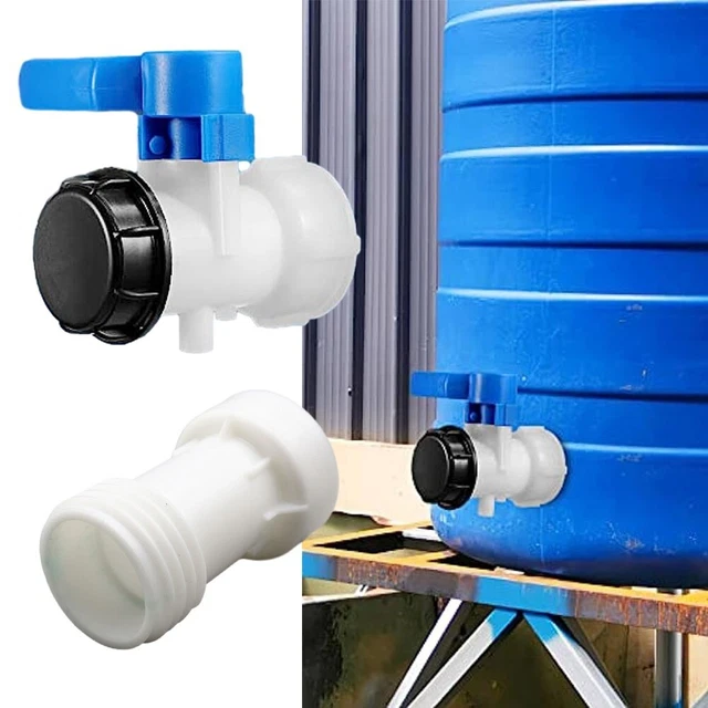 VANNE DE SORTIE IBC assemblée avec processus de moulage PE haute ...