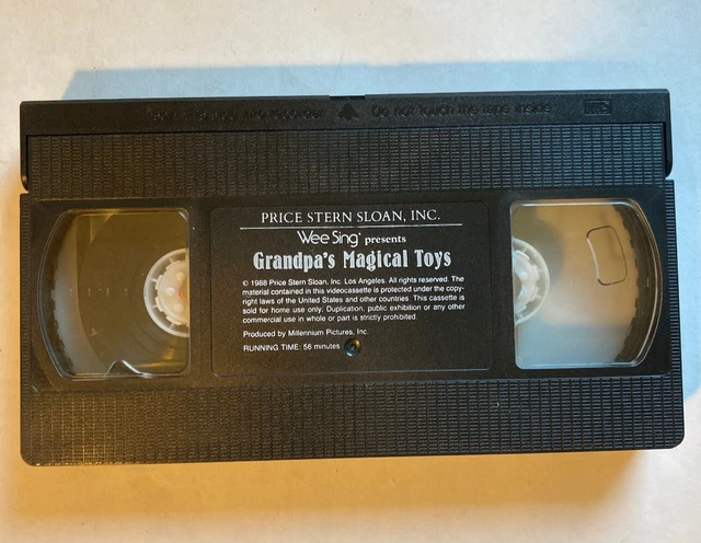WEE SING GRANDPA'S Magical Toys VHS Weird Kids Retro 80s Bad Movie ...