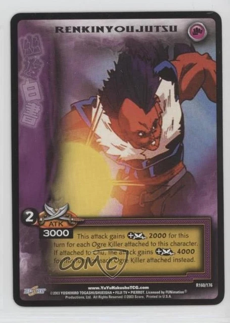 2003 YU YU Hakusho - Ghost Files Renkinyoujutsu #R160 £2.27 - PicClick UK