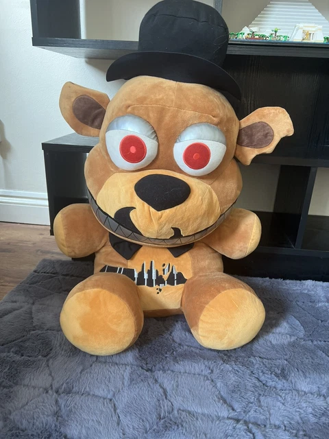 FNAF FIVE NIGHTS At Freddy's NIGHTMARE FREDDY Large Jumbo 21” Plush ...
