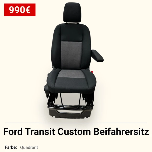FORD TRANSIT CUSTOM Base Beifahrersitz Sitz Vorne Rechts Armlehne ...