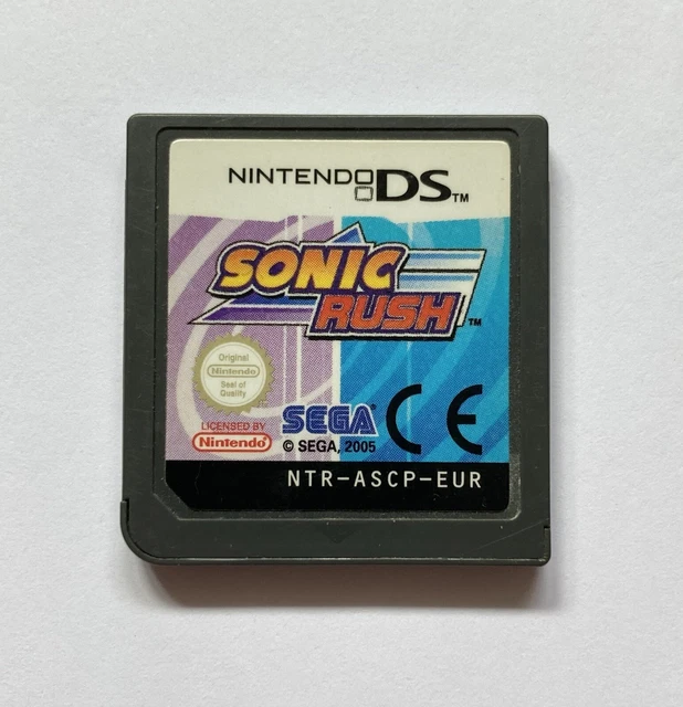 SONIC RUSH - DS Nintendo DS / 2DS / 3DS - Jeu Seul Officiel - PAL / EUR ...