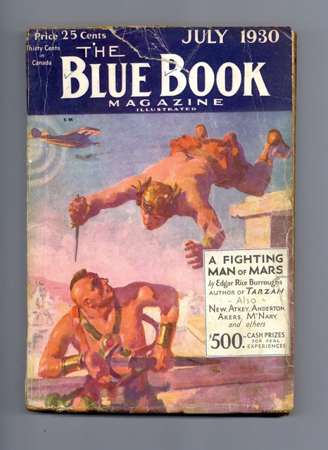 BLUE BOOK PULP / Magazine Jul 1930 Vol. 51 #3 GD £53.22 - PicClick UK