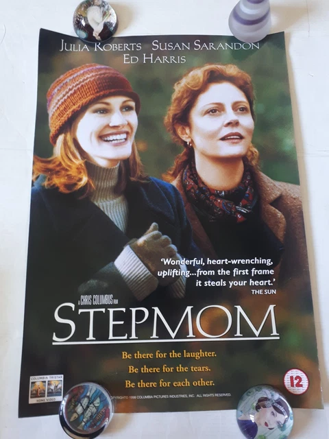 Stepmom 1998 Julia Roberts Original Poster Video Shop Vhs Dvd 59 3x42cm