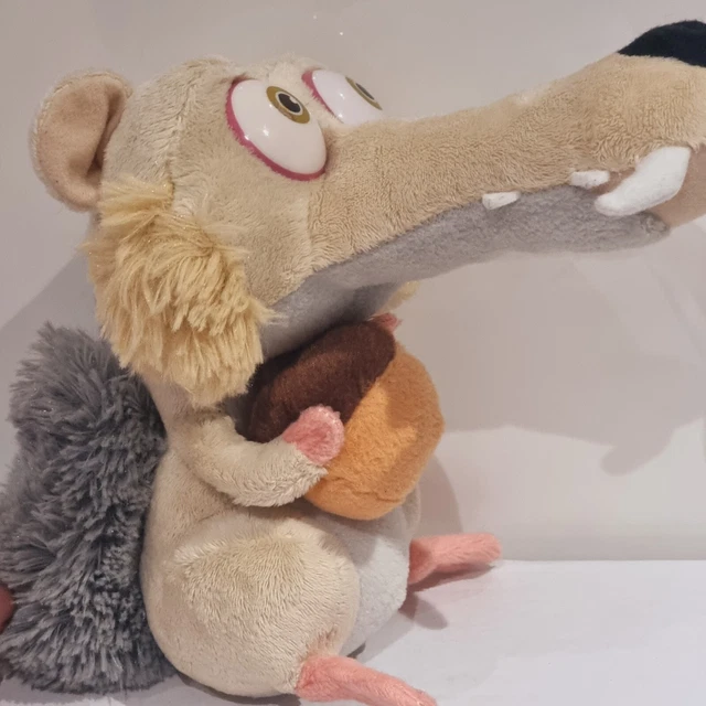 ICE AGE SCRAT The Squirrel Soft Toy Plush Collectable £19.99 - PicClick UK