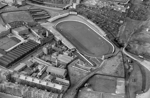 POWDERHALL STADIUM POWDERHALL RD Beaverbank Edinburgh Scotland 1930s ...
