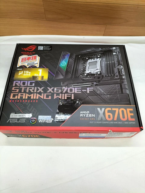 ASUS ROG STRIX X670E-F Amd Compatible Motherboard £458.44 - PicClick UK