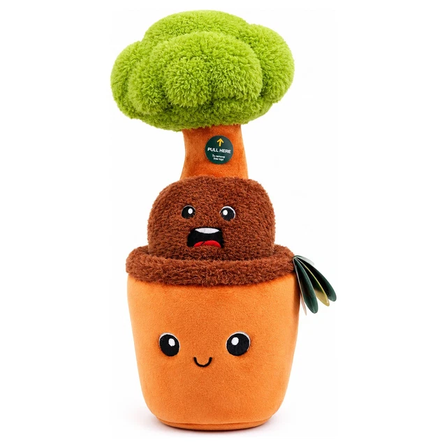 KEELECO SURPRISE BONSAI Tree Plush 25cm Flip Mood Soft Toy 0m+ £13.49 ...