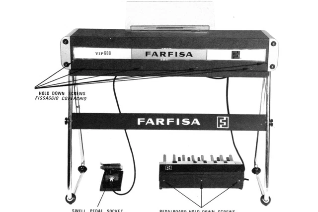 FARFISA VIP600 SERVICE Manual Schematic Diagram Schematic Schema PDF and Owners £11.93 - PicClick UK