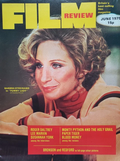 FILM REVIEW JUNE 1975 Streisand, Ken Russell Tommy, Monty Python And ...
