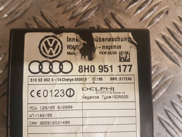 2006 AUDI A4 B7 Modulo Allarme Centralina Rilevatore Movimento ...