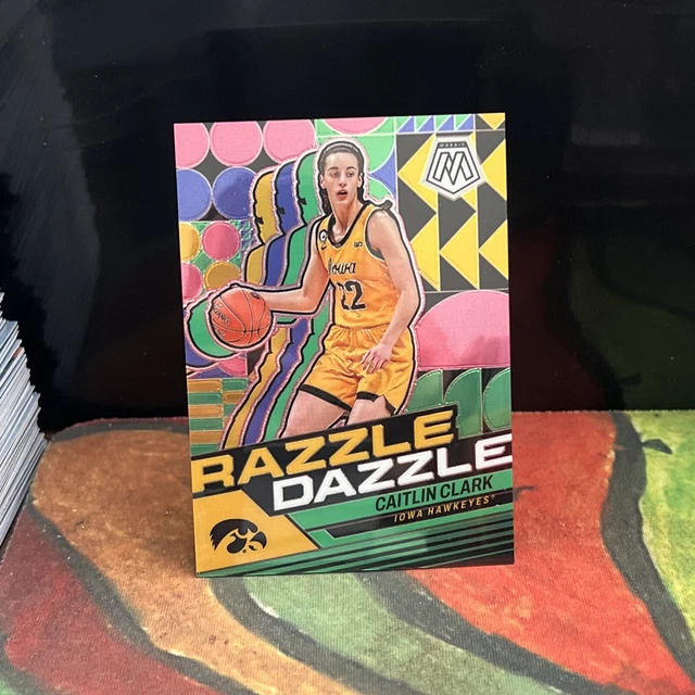 2024 PANINI CAITLIN Clark Collection Razzle Dazzle Mosaic Prizm - Iowa ...