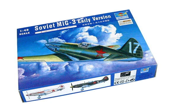 TRUMPETER AIRCRAFT MODEL 1/48 Soviet MiG-3 Early Version Hobby 02830 ...