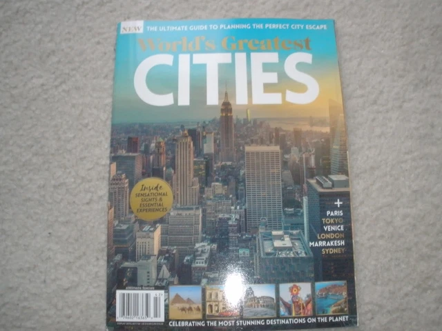 WORLD'S GREATEST CITIES- a360media Specials Magazine 2024 $9.95 - PicClick